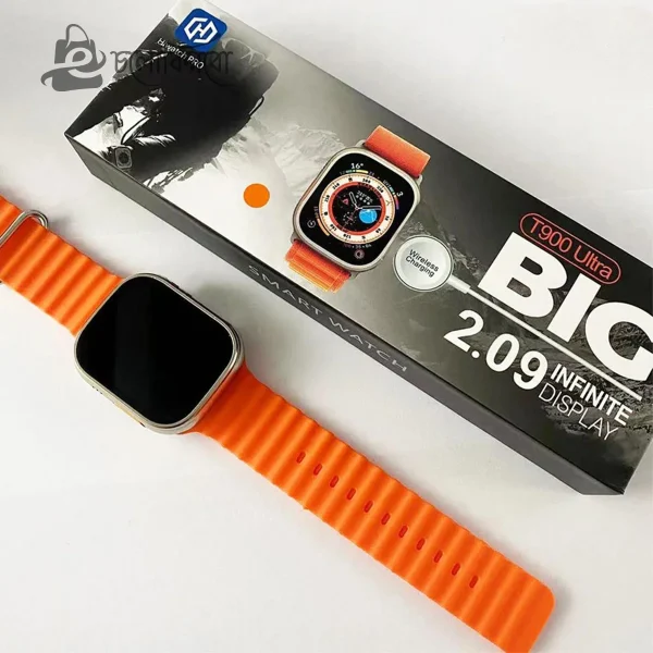 T900 Ultra 2 Smart Watch Orange Belt | CholoKinbo