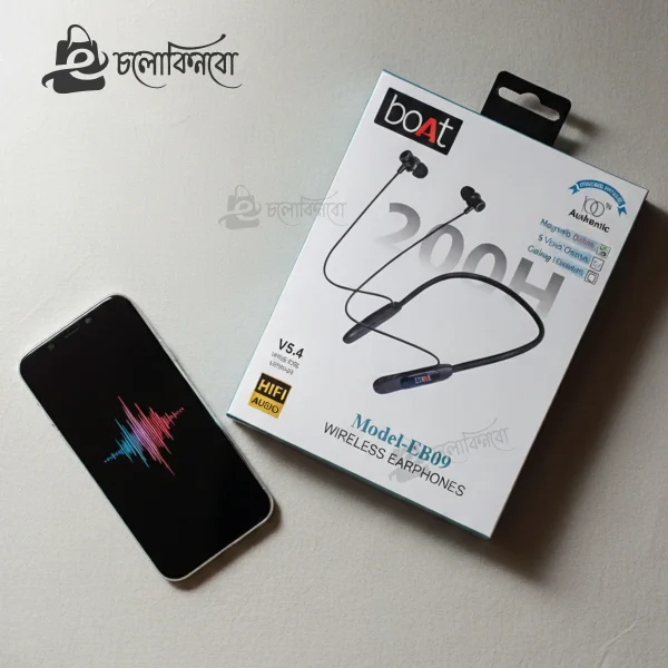 boAt EB09 200 Hours Bluetooth Neckband | CholoKinbo